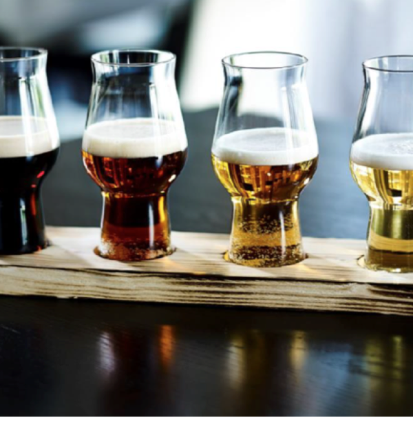 Ölprovarbricka med 4 x 19,5 cl Craft Master One – Glasspecialisten